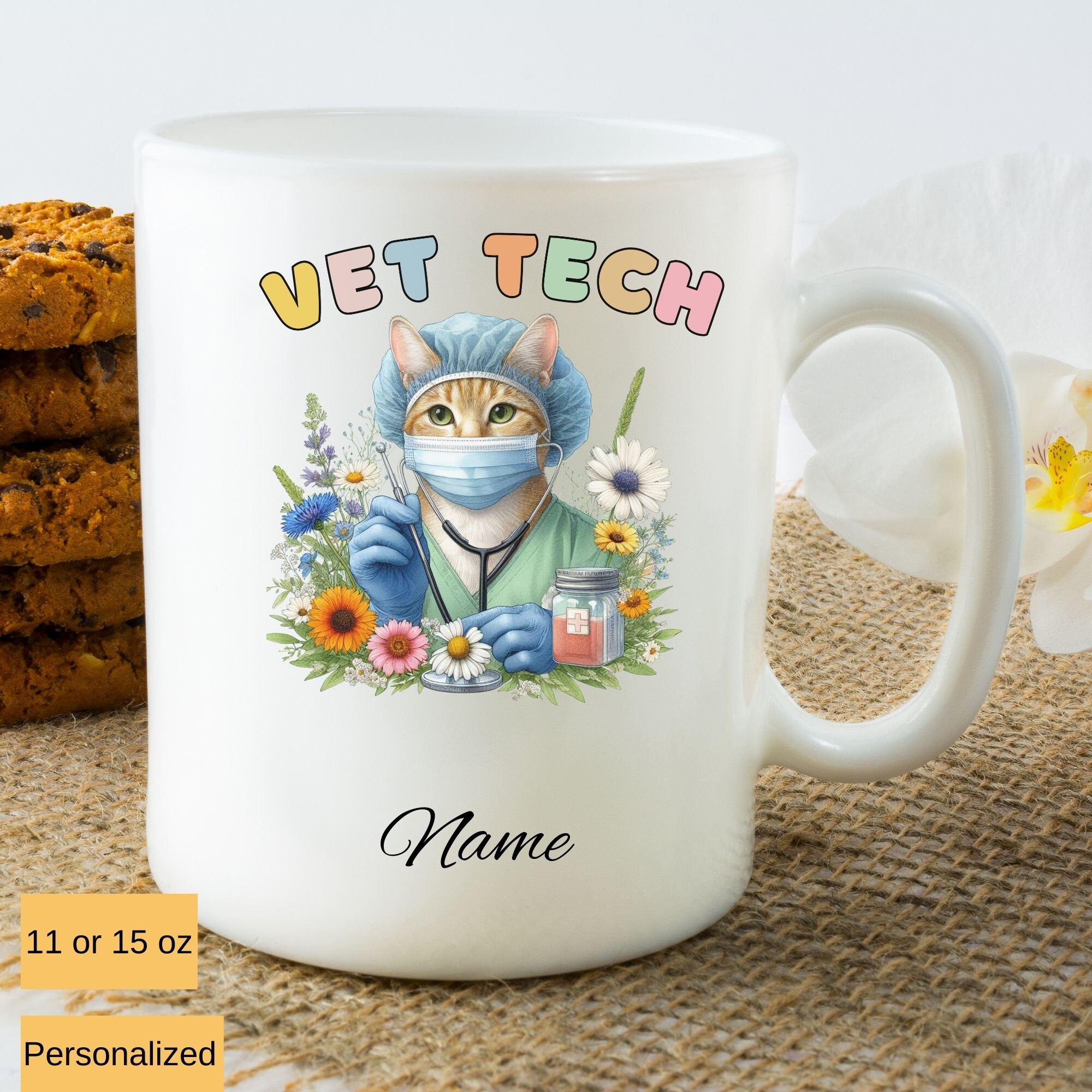 Veterinarian Student Graduation Coffee Mug, Veterinary Tech Gift ...