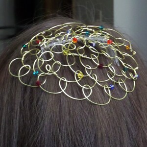 Beaded Wire Kippah for Women Bat Mitzvah Kippot Synagogue - Etsy