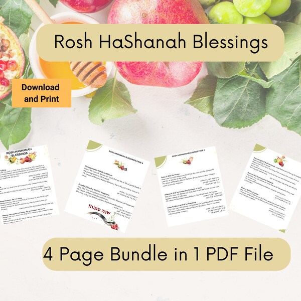 Rosh Hashanah - Etsy