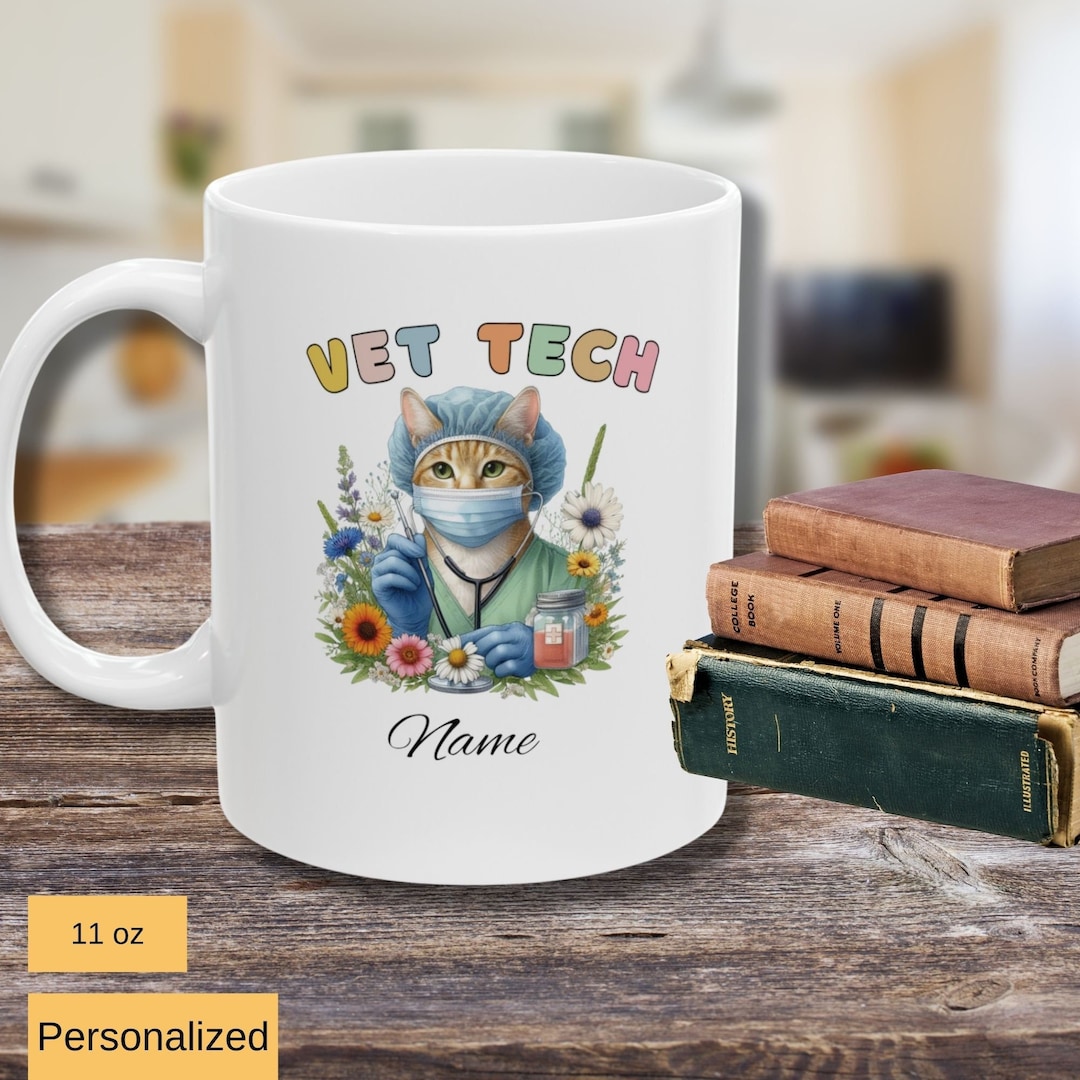 Veterinarian Student Graduation Coffee Mug, Veterinary Tech Gift ...