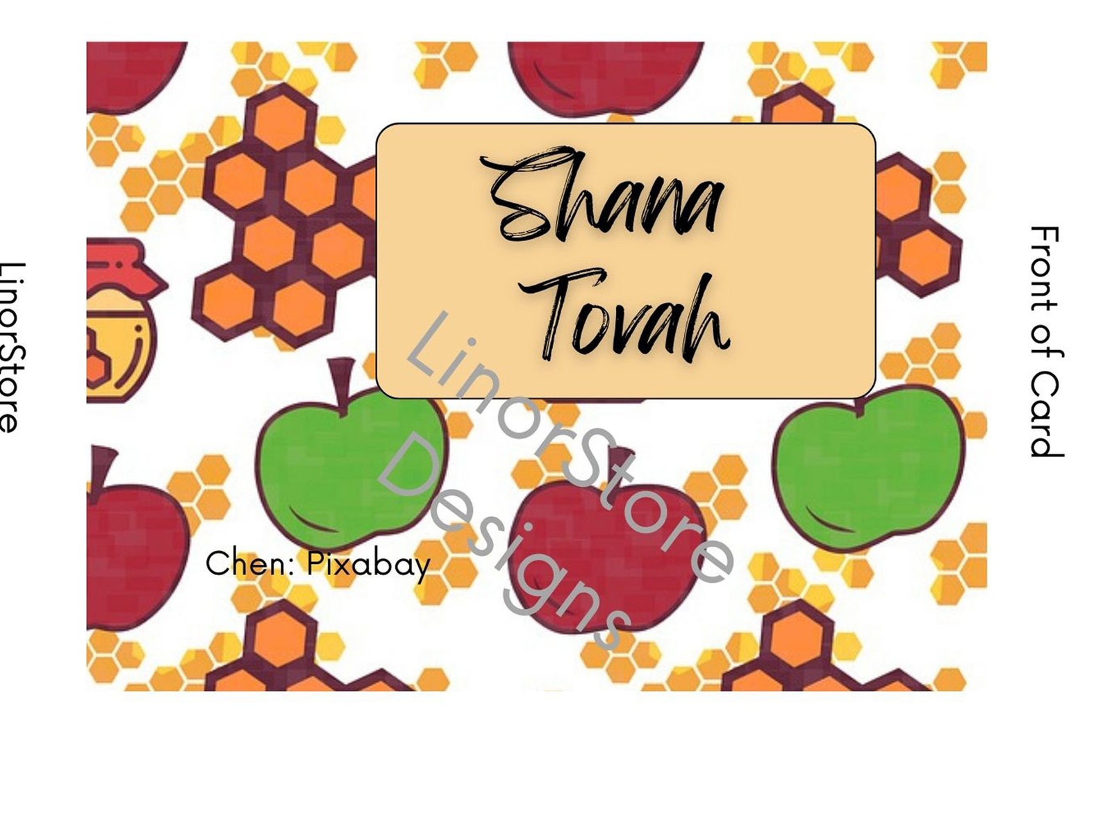 Printable Greeting Cards, Digital Greeting Cards, Jewish New Year ...