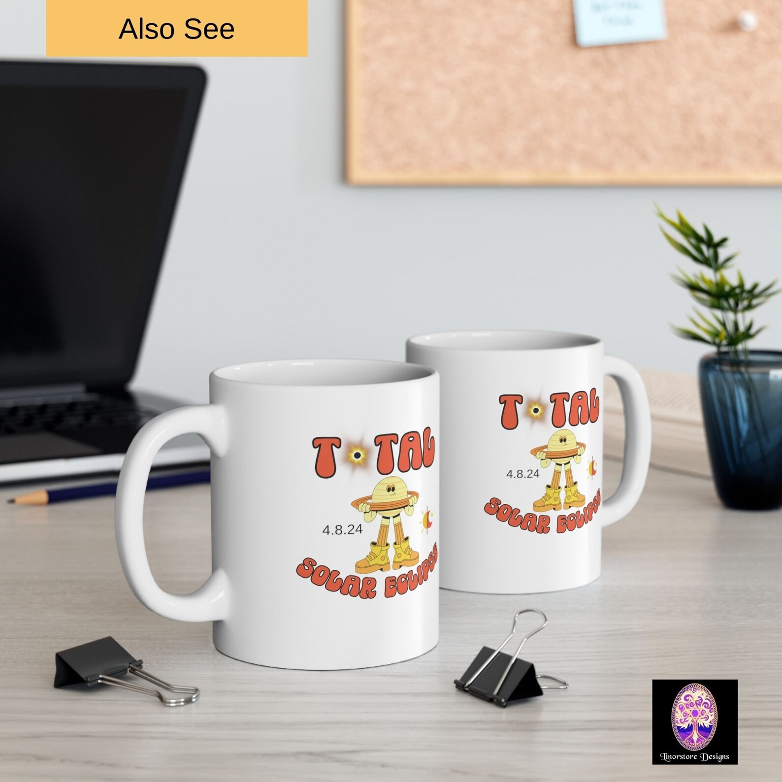 Personalized Total Eclipse Coffee Mug Set, 2004 Solar Eclipse Coffee ...