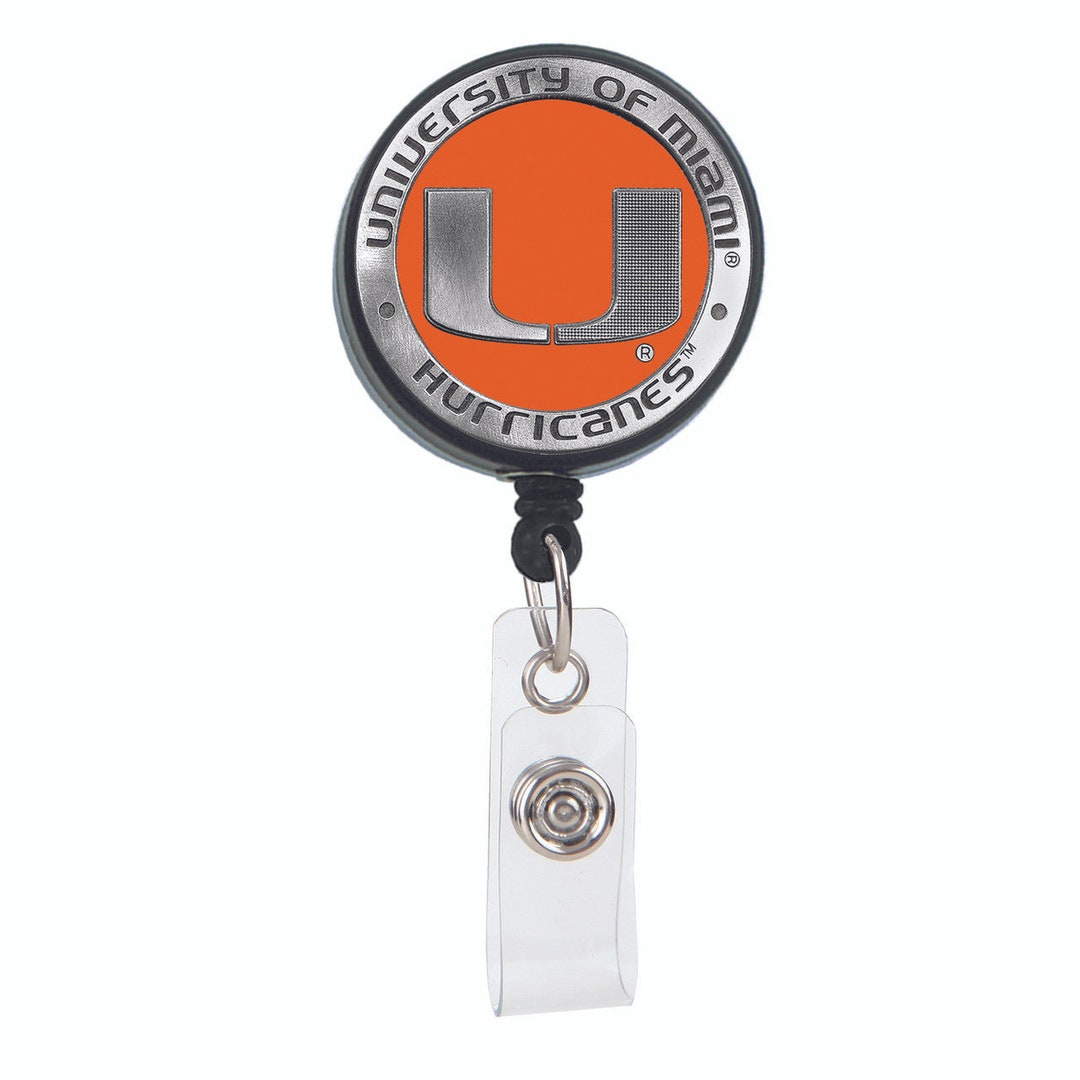 University of Miami Hurricanes Badge Reel - Etsy