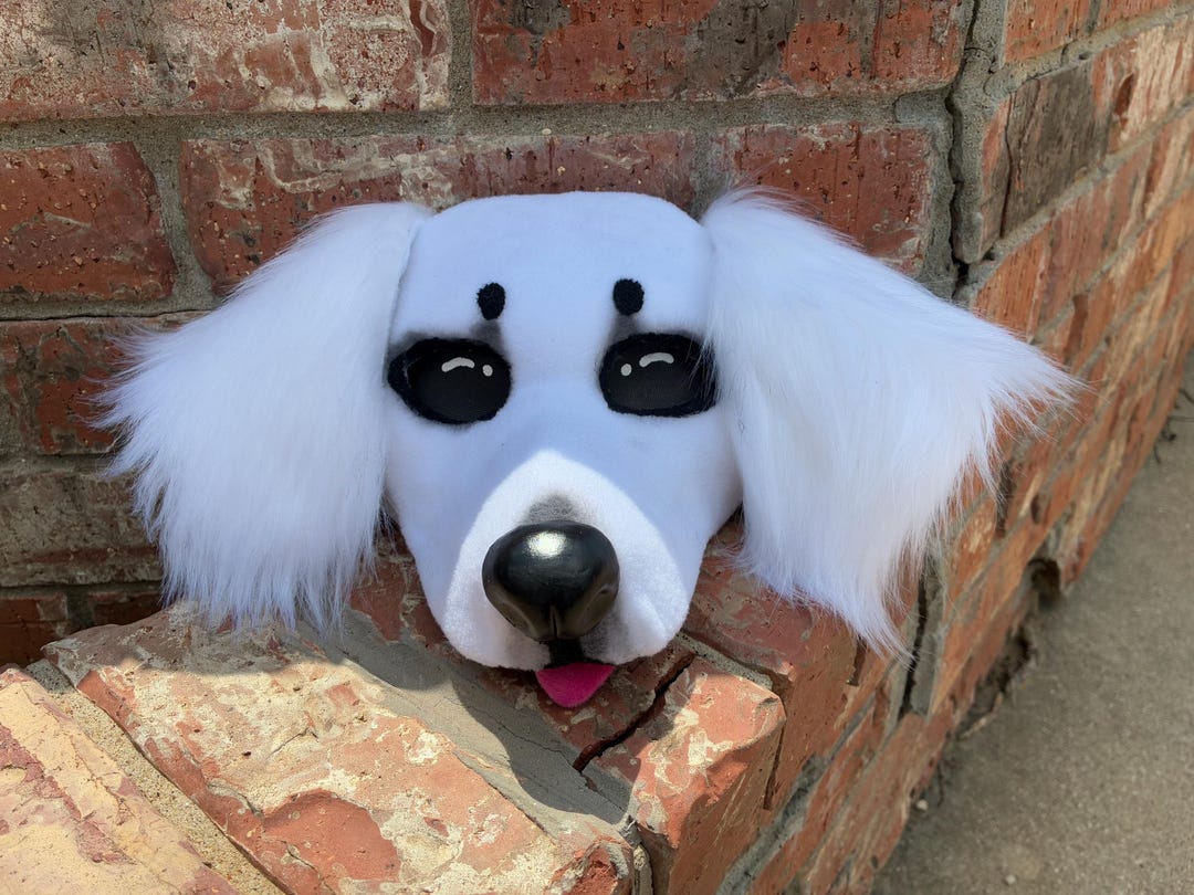 Great Pyrenees Dog Art Cosplay Mask - Etsy