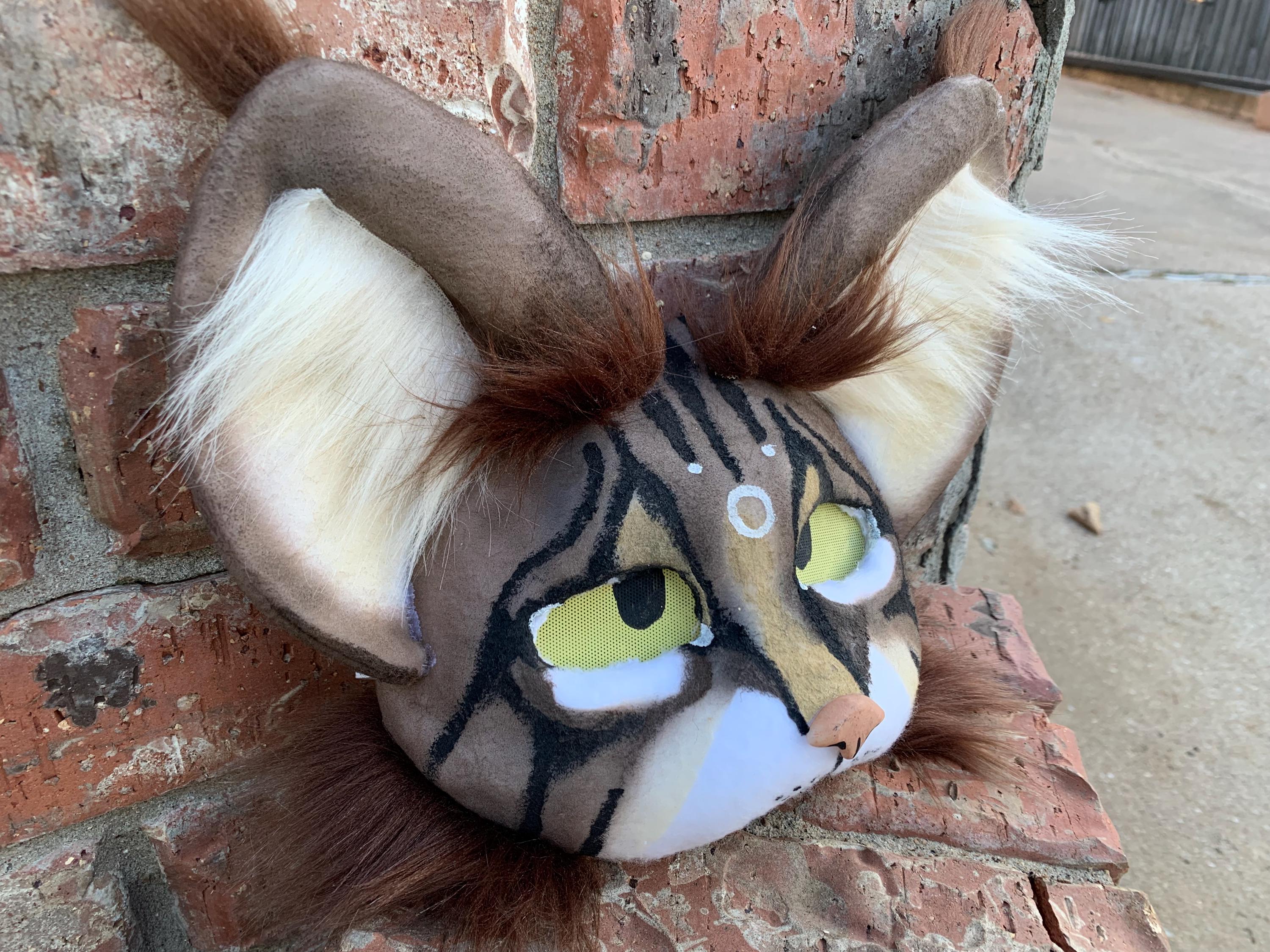Norwegian Forest Cat Cosplay Costume Mask - Etsy