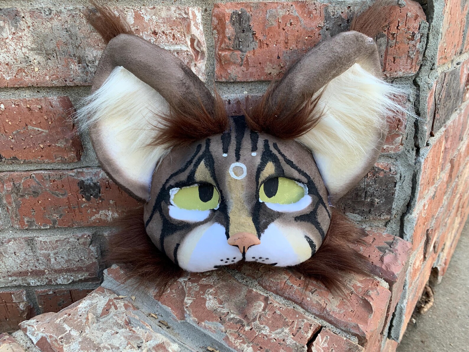 Norwegian Forest Cat Cosplay Costume Mask - Etsy