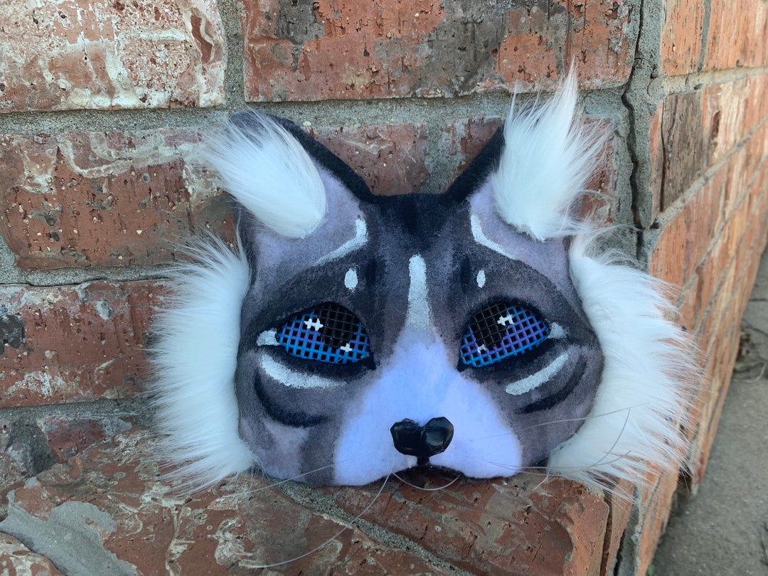 Brown Tabby Cat Cosplay Mask - Etsy