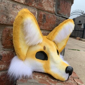 Fennec Fox Art Cosplay Mask - Etsy