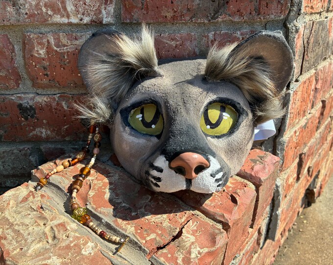 Mountain Lion Mask | Cosplay, Ren Faire, Larp, Costume - Etsy