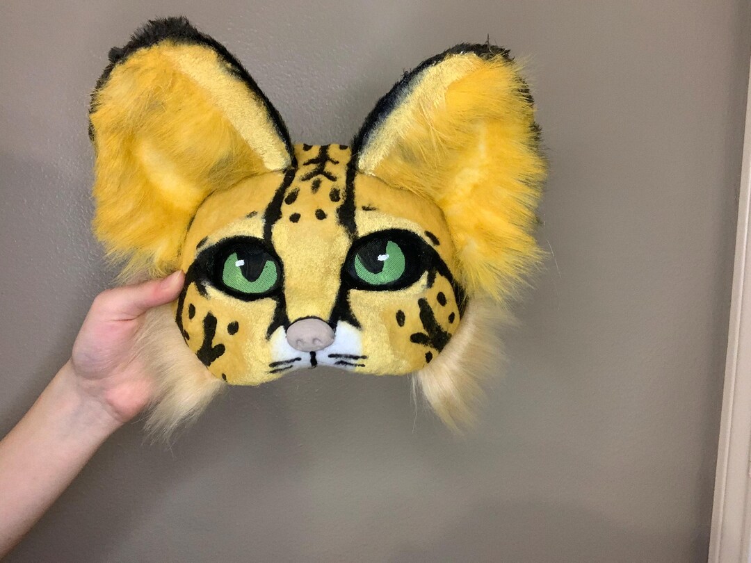 Ocelot Art Cosplay Mask - Etsy
