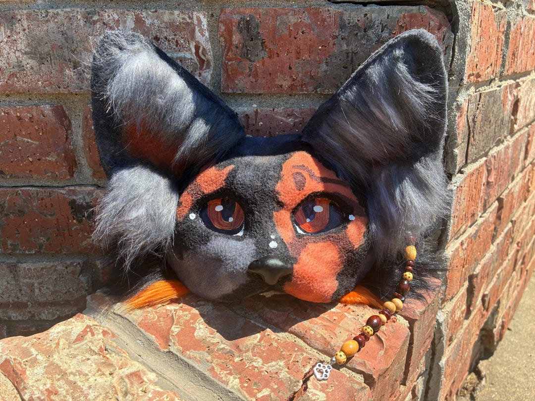 Tortishell Cat Art Cosplay Mask - Etsy