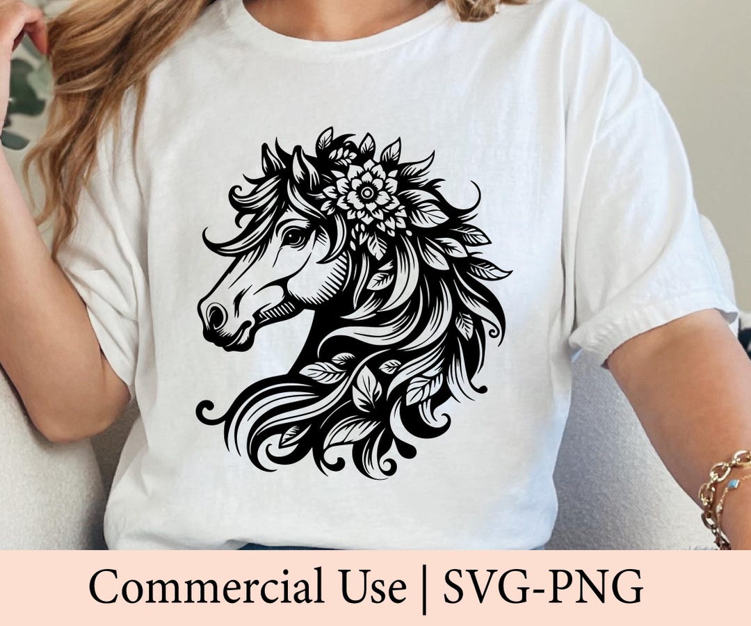 Horse Head Svg, Horse Svg, Horse Outline, Horse Head Png, Horse Lover ...