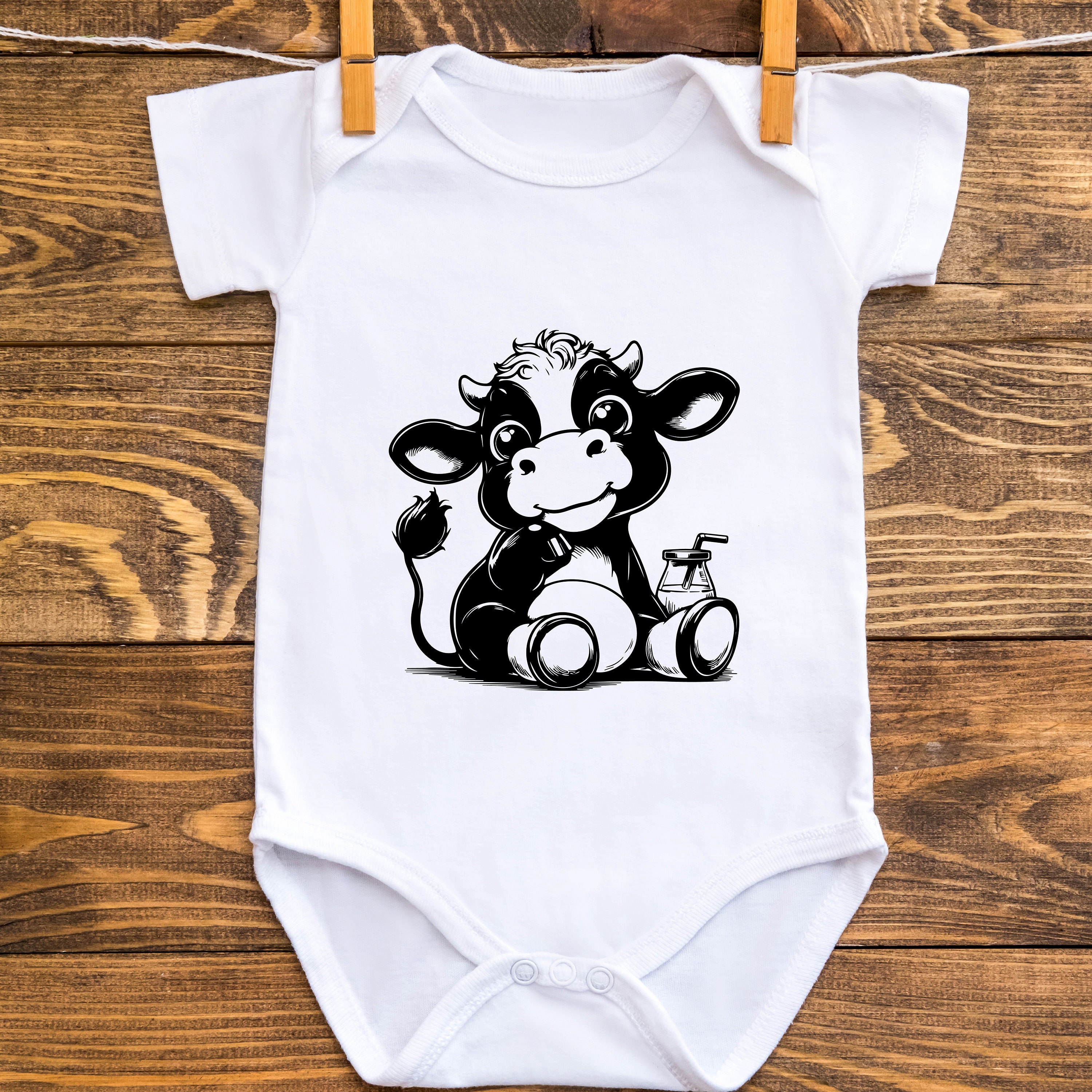 Baby Cow Svg, Cute Baby Cow Svg, Cow Svg, Baby Cow Png, Cow Png, Baby ...