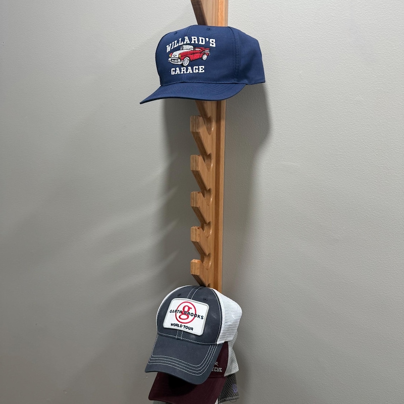 Mounted Cap Rack - Etsy