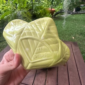 Mid-century Modern Cemar Pottery Dishes Set of 2 | Vintage Leaf Design ...