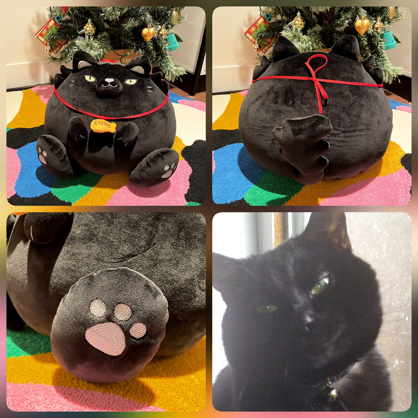 Black Cat, Custom Handmade Plushies, Custom Cat Plush, Custom Pet ...