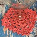 Granny Square Picot Coaster Crochet PATTERN - Etsy
