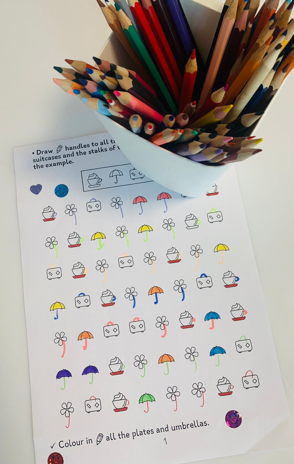 Workbook for Kids, Concentration, Attention, Visual Perception, School ...