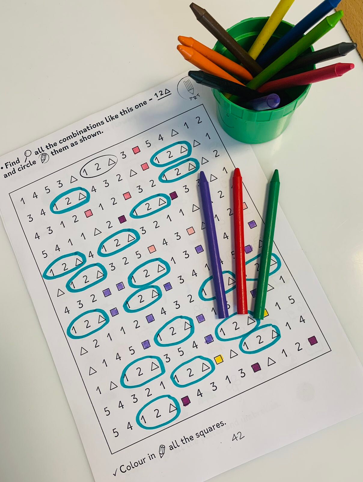 Workbook for Kids, Concentration, Attention, Visual Perception, School ...