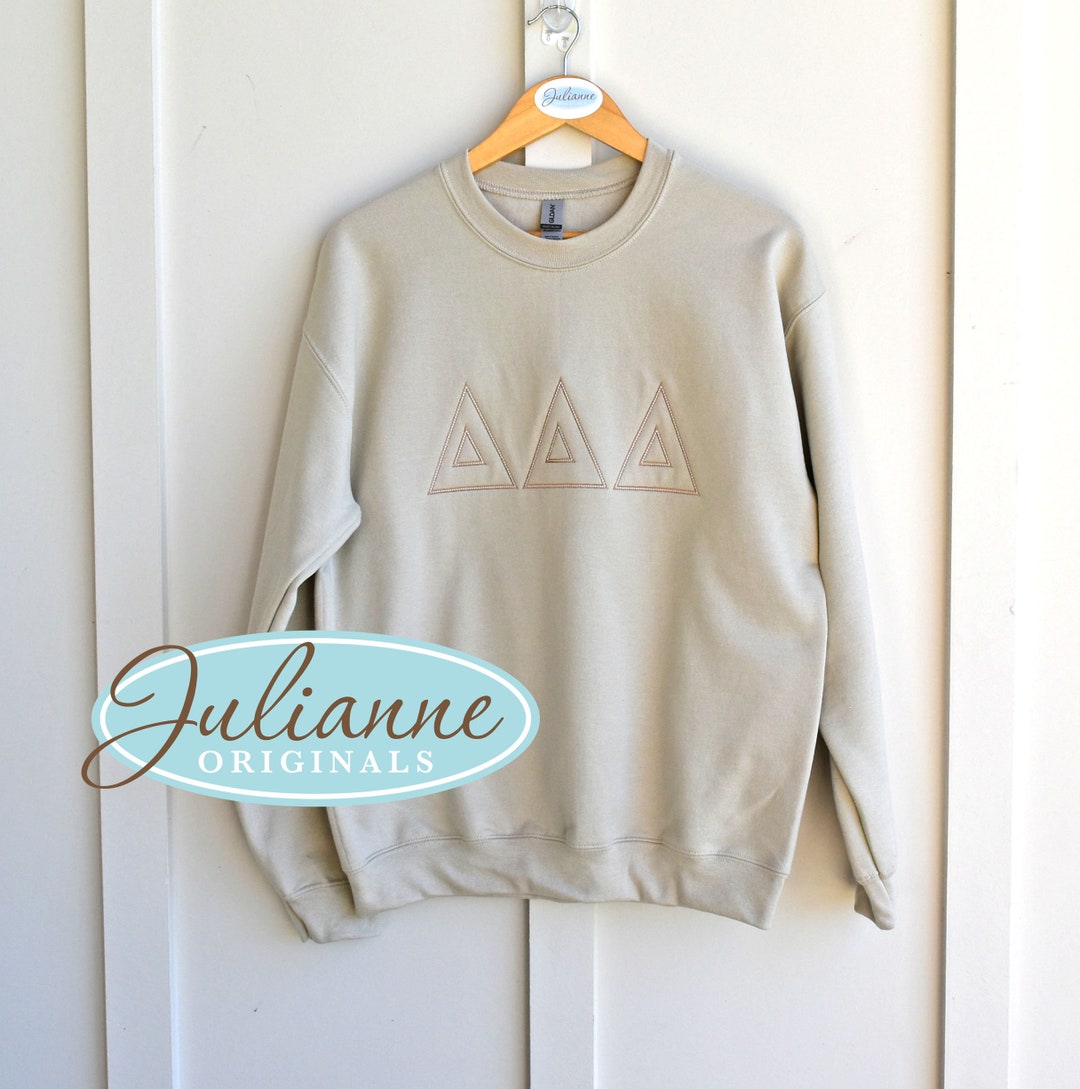 Delta Delta Delta, Tri Delta, Sorority Sweatshirt, Sorority Gift, Tri ...