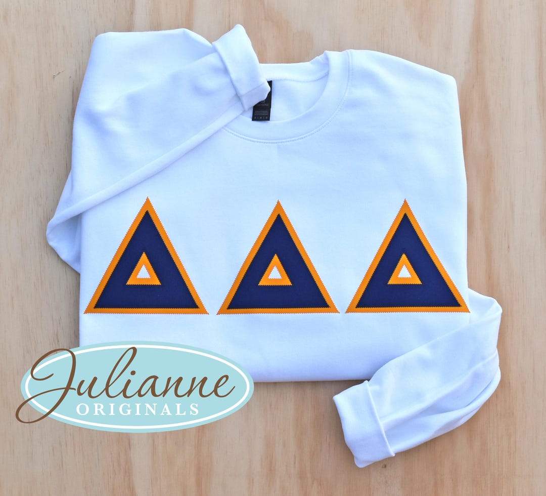 Delta Delta Delta, Tri Delta, Sorority Sweatshirt, Sorority Gift, Tri ...