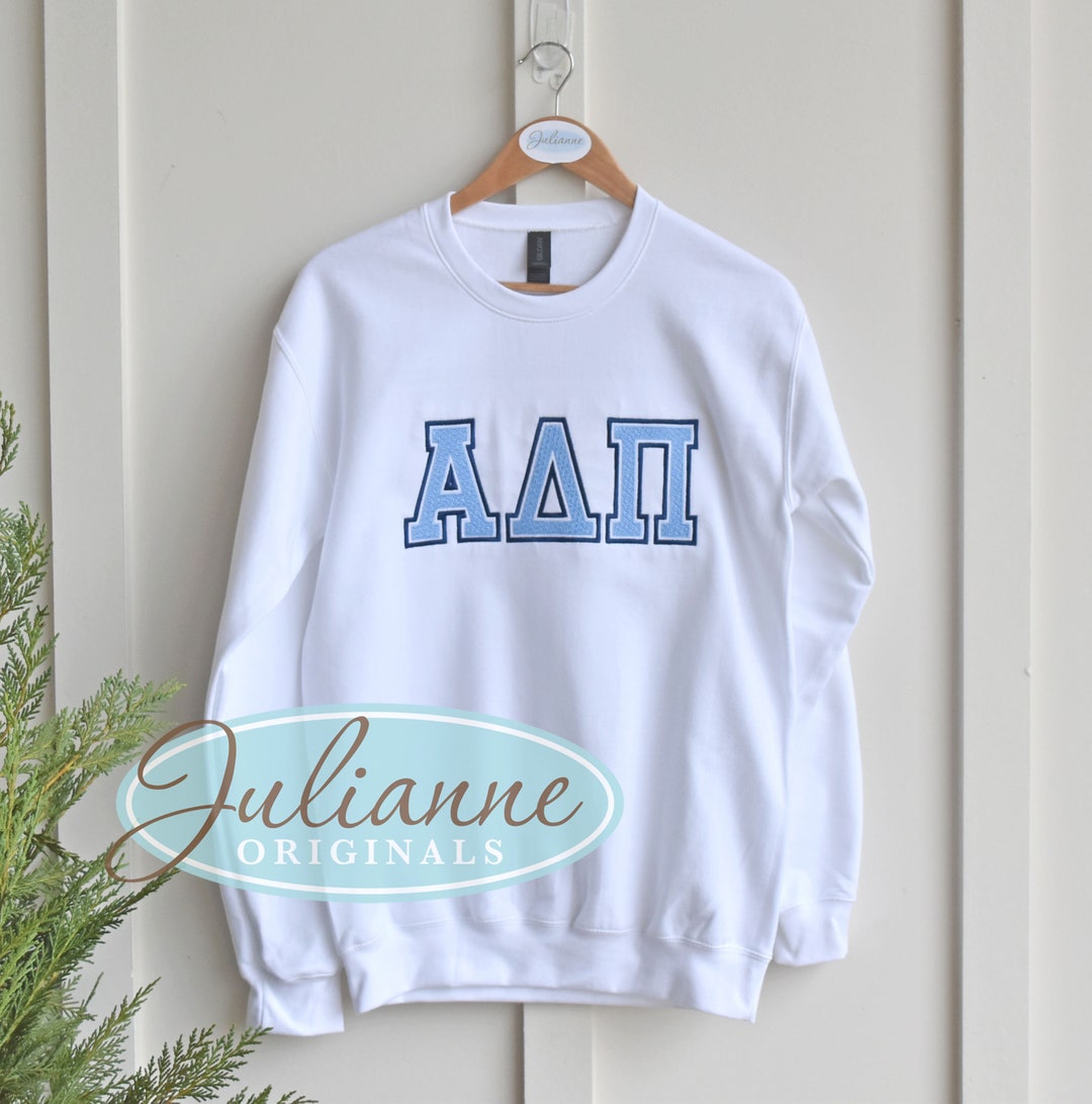 Alpha Delta Pi, Adpi, Sorority Sweatshirt, Sorority Gift, Adpi Letter ...