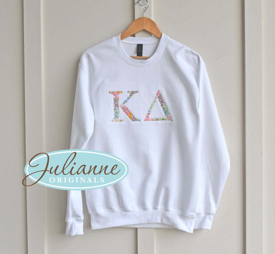 Kappa Delta, KD, Sorority Sweatshirt, Sorority Gift, KD Letter ...