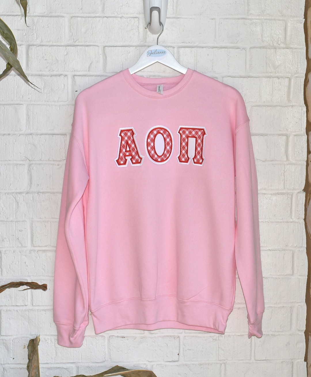 Alpha Omicron Pi, Aopi, Sorority Sweatshirt, Sorority Gift, Aopi Letter ...