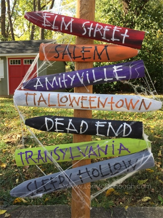Spooky Halloween Signs To Make