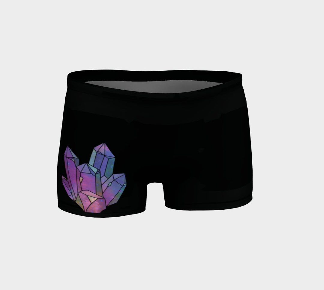 Cosmic Crystal Athletic Shorts - Etsy