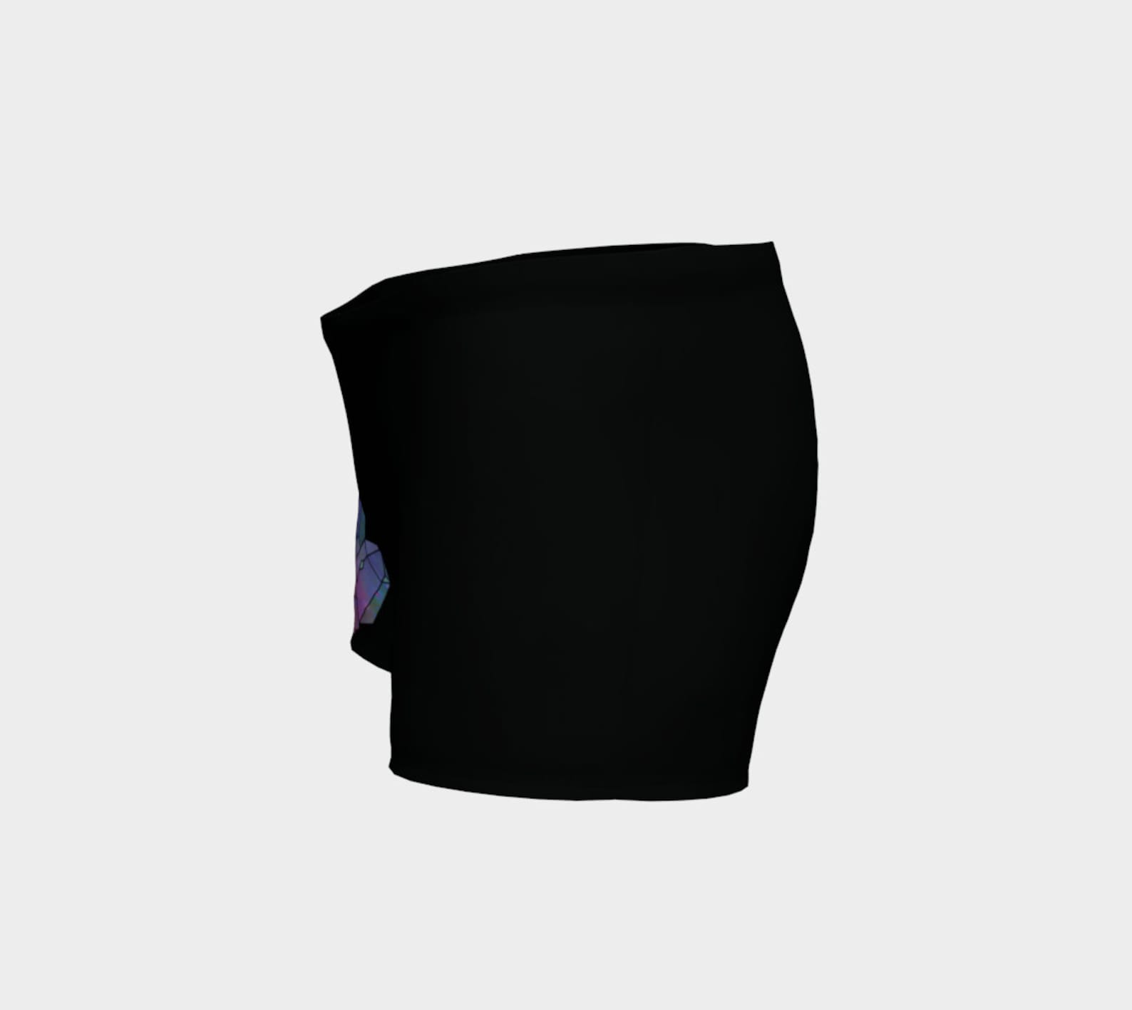 Cosmic Crystal Athletic Shorts - Etsy