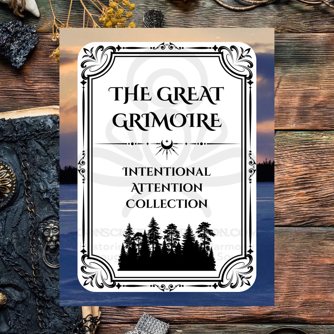 The Great Grimoire – Intentional Attention Collection | Printable ...