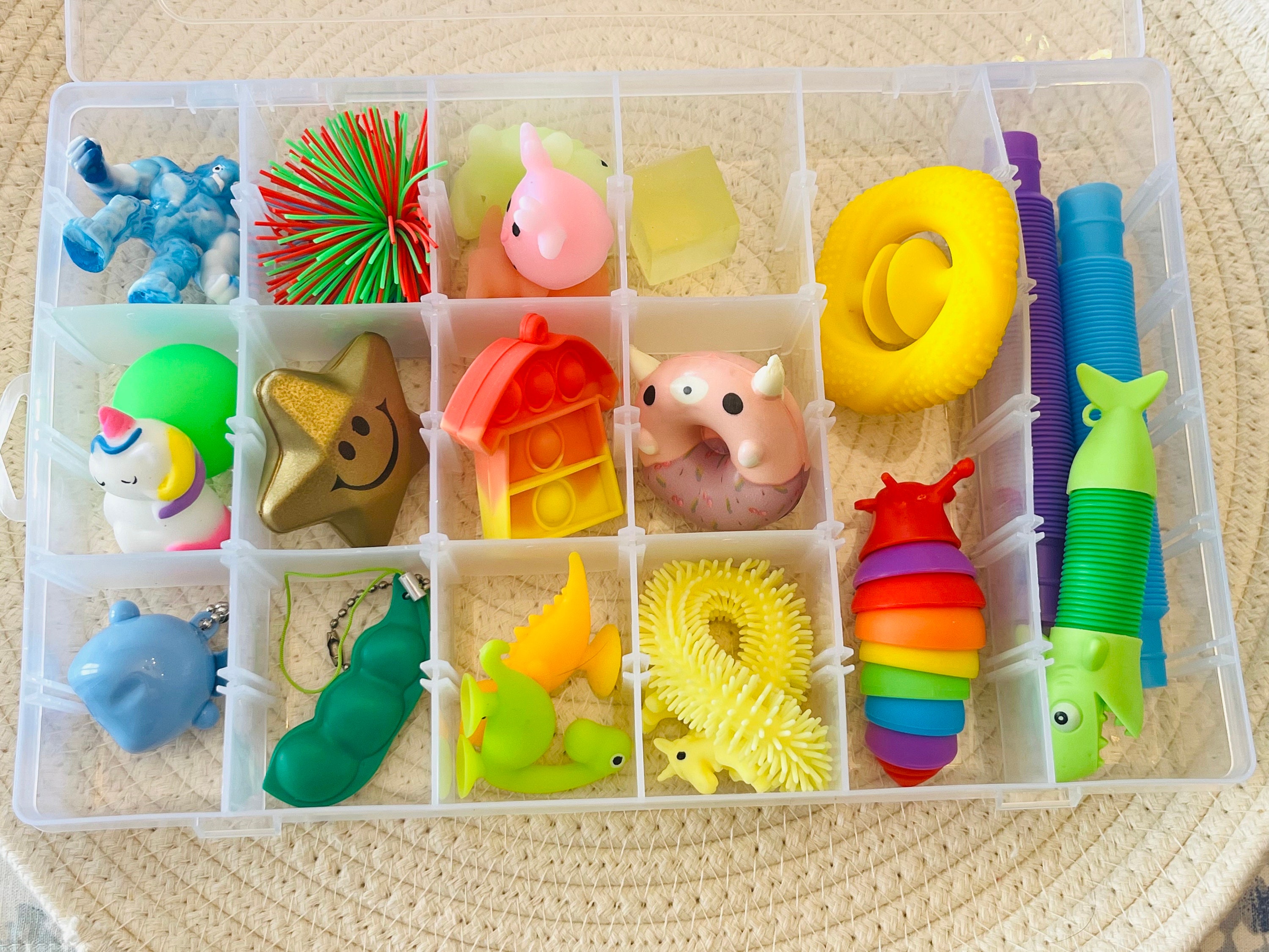 Sensory Fidget Travel Kit, Stress Relief, Busy Box - Etsy