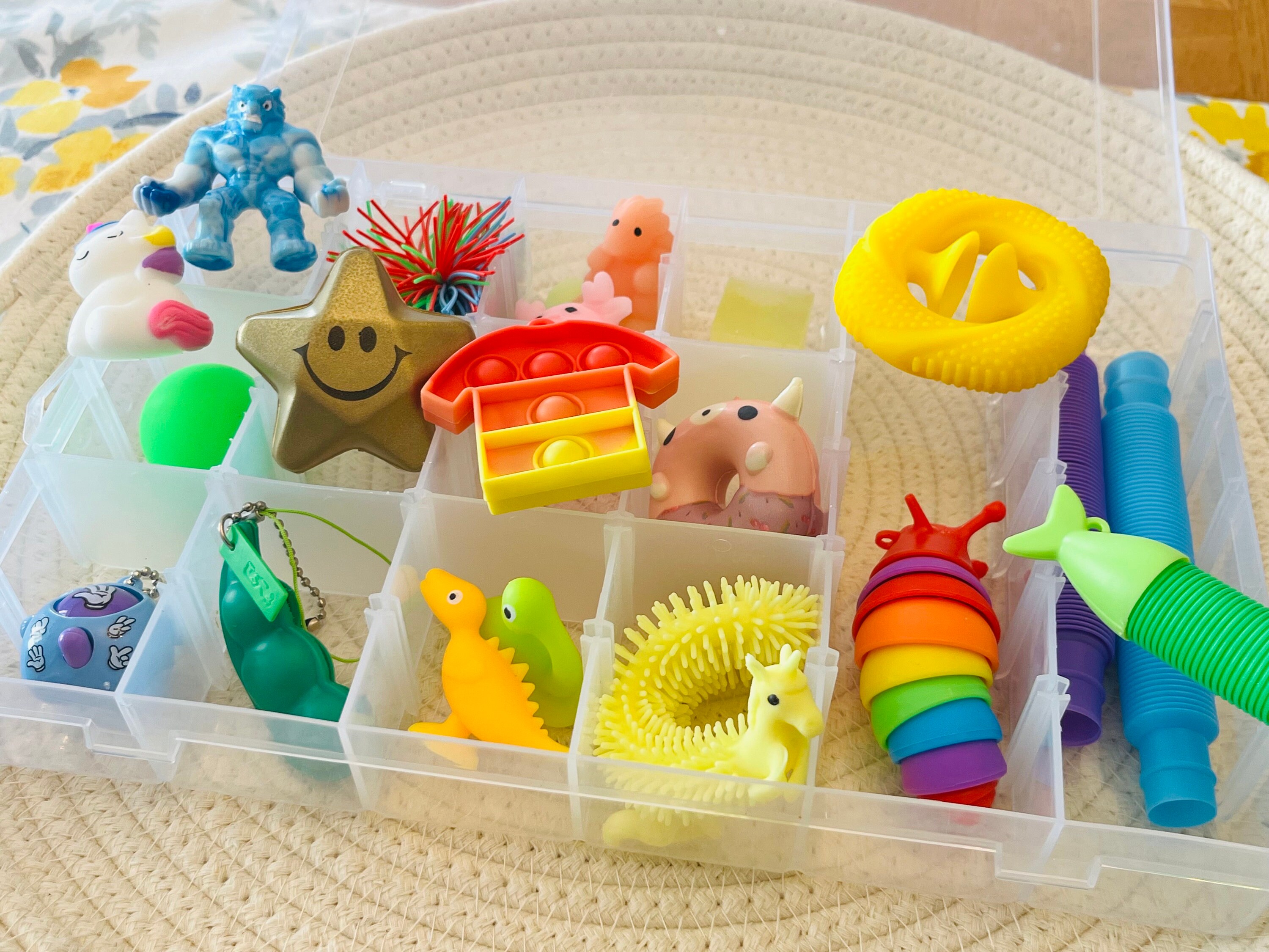 Sensory Fidget Travel Kit, Stress Relief, Busy Box - Etsy