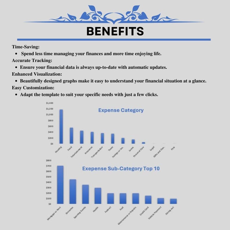 Monthly Budget Tracker - Excel Personal Finance Tool for Managing ...