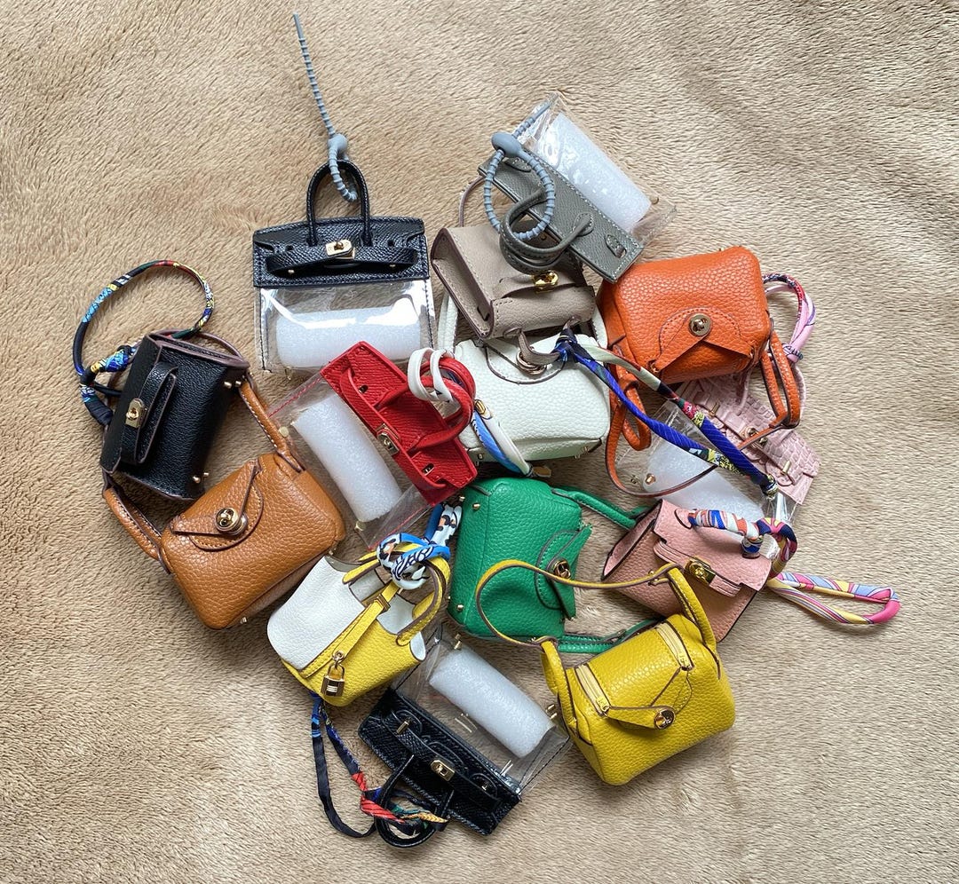 CLEARANCE - Mini Bag Charms - Etsy