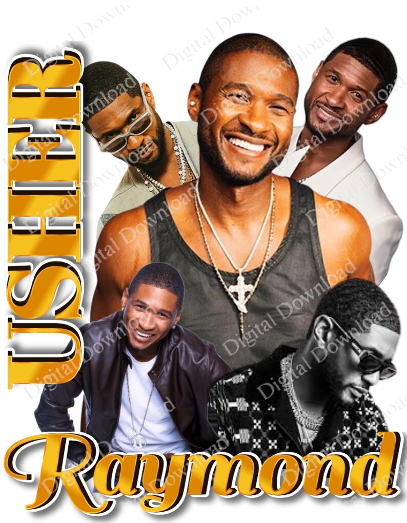 Usher PNG File (digital Download) - Etsy