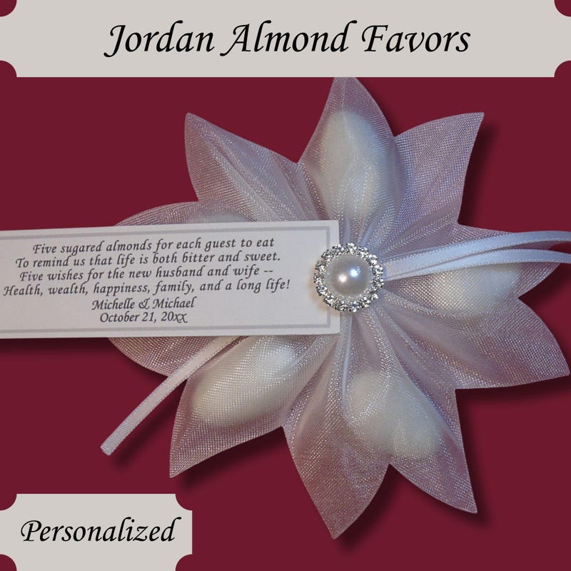 Jordan Almond Favors - Etsy