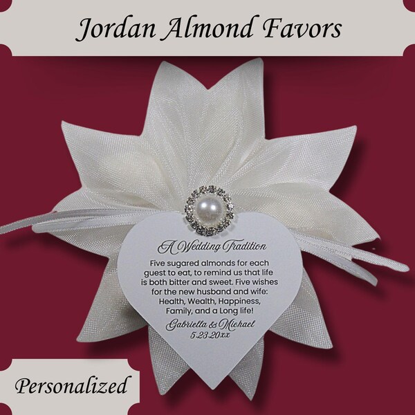 Jordan Almond Favors - Etsy