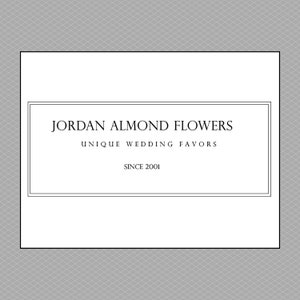 Italian Wedding Tradition Jordan Almonds Poem Thank You Design Favor ...