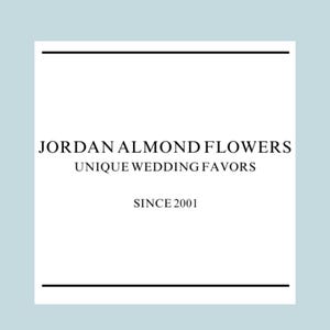Jordan Almond Wedding Bridal Shower Favor Tag Sage Floral 2.25" Italian ...