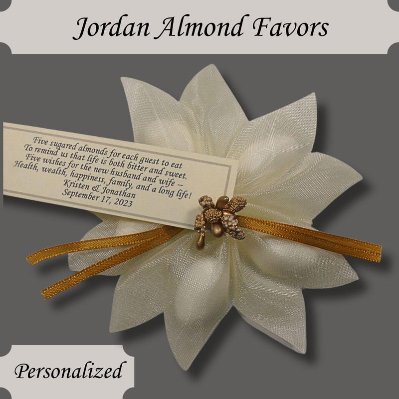 Jordan Almond Favors - Etsy