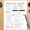 What Happened in 1959, Fun Facts 1959, Back in 1959, 1959 Birthday ...