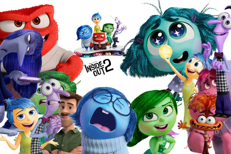 Inside Out 2 PNG, Inside Out 2 Download, Inside Out PNG, Anger, Joy ...