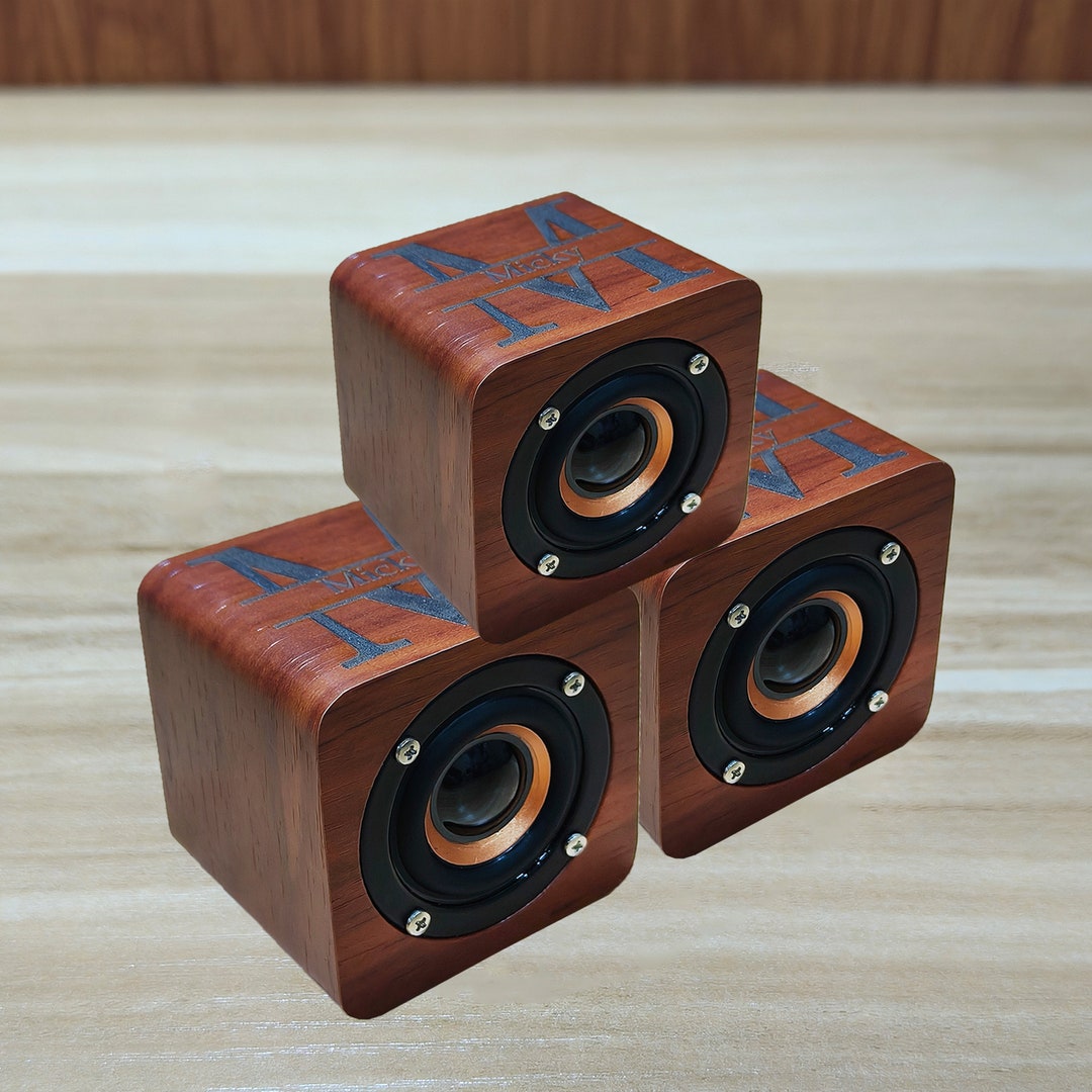 Personalized Wooden Bluetooth Speaker, Portable Bluetooth Speaker ...