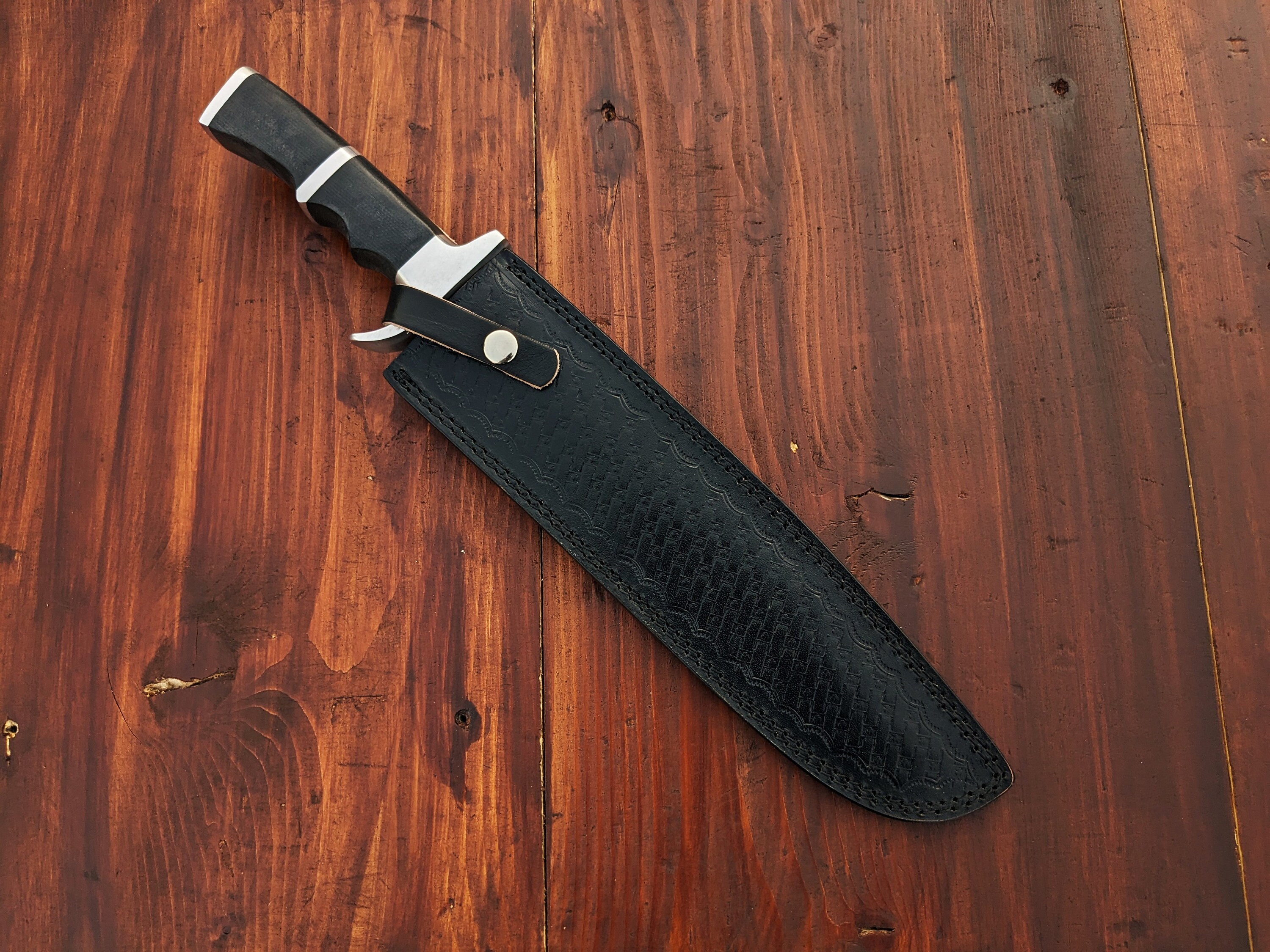 Predator Bowie Knife: Handmade Stainless Steel Predator Replica Machete ...