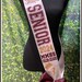 Color Guard Senior Sash Senior Night Sash band Flags Senior Sash Wide ...