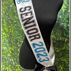 Senior 2025 Sash - Senior Night Sash - Senior Sash - Graduation Sash ...