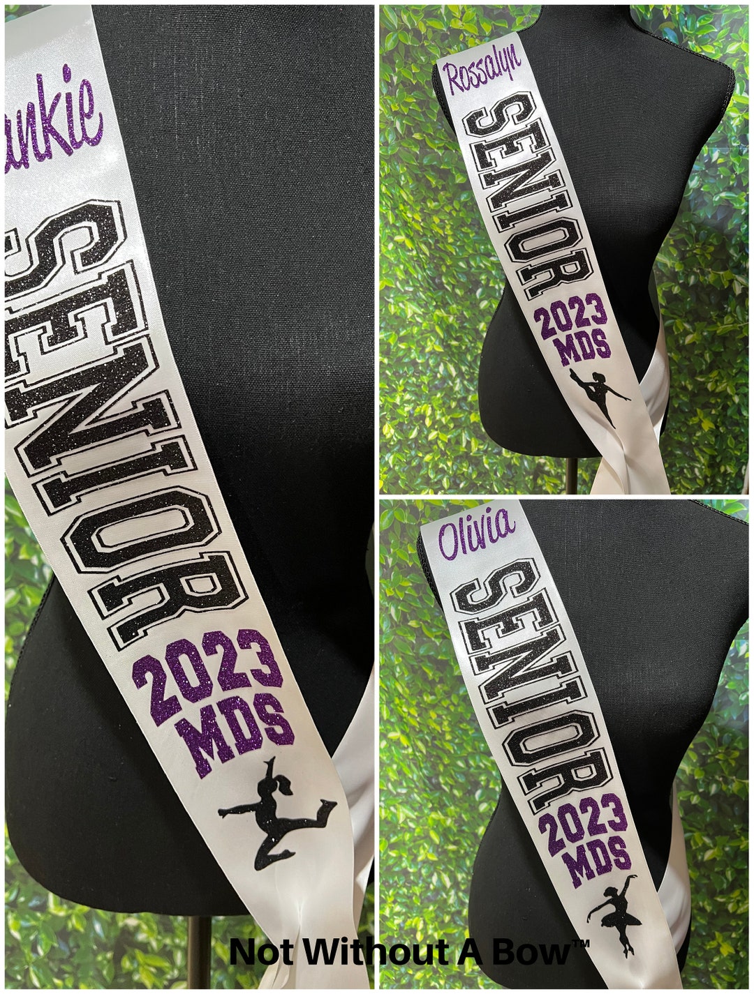 Ballet Dance Senior Sash - Senior Night Sash - Dance Senior Sash 2026 ...