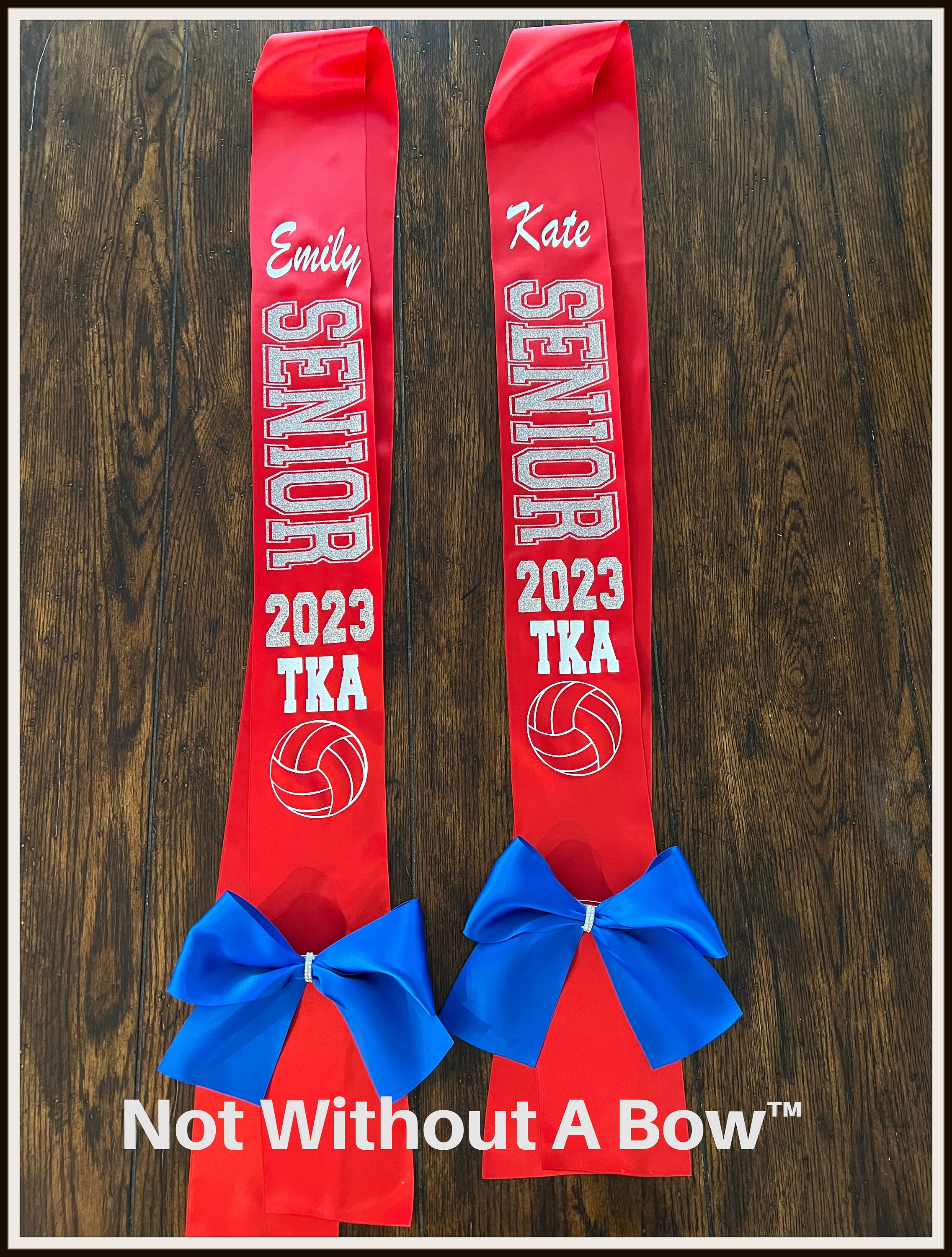 Volleyball Senior Sash - Senior Night Sash - Volleyball Sash - Wide ...